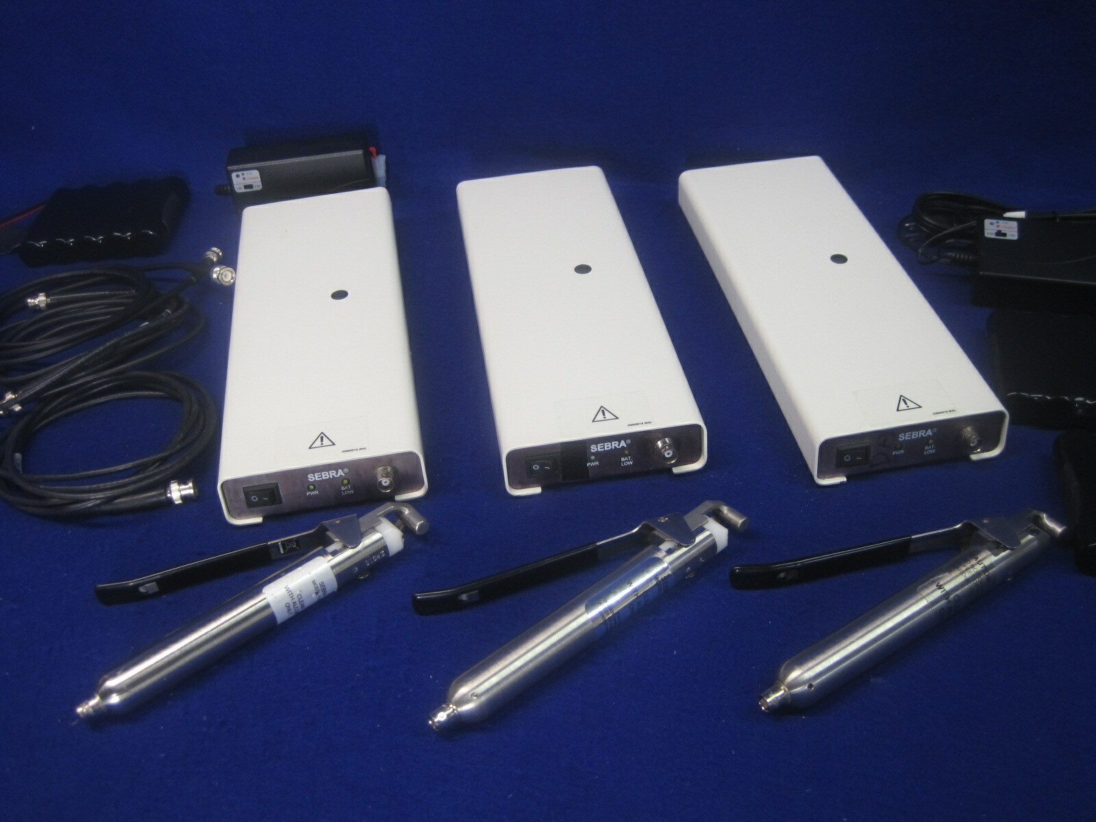 Sebra Tube Portable Sealer 2380 w/ 1105 Hand Held Head, Battery & Power ...