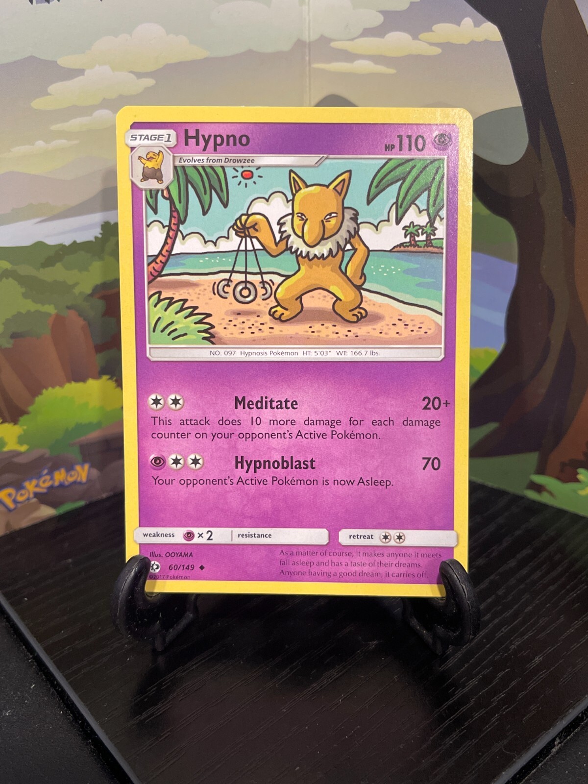 Hypno 60/149 - Sun & Moon - Uncommon - Pokemon Card TCG - LP/MP | eBay