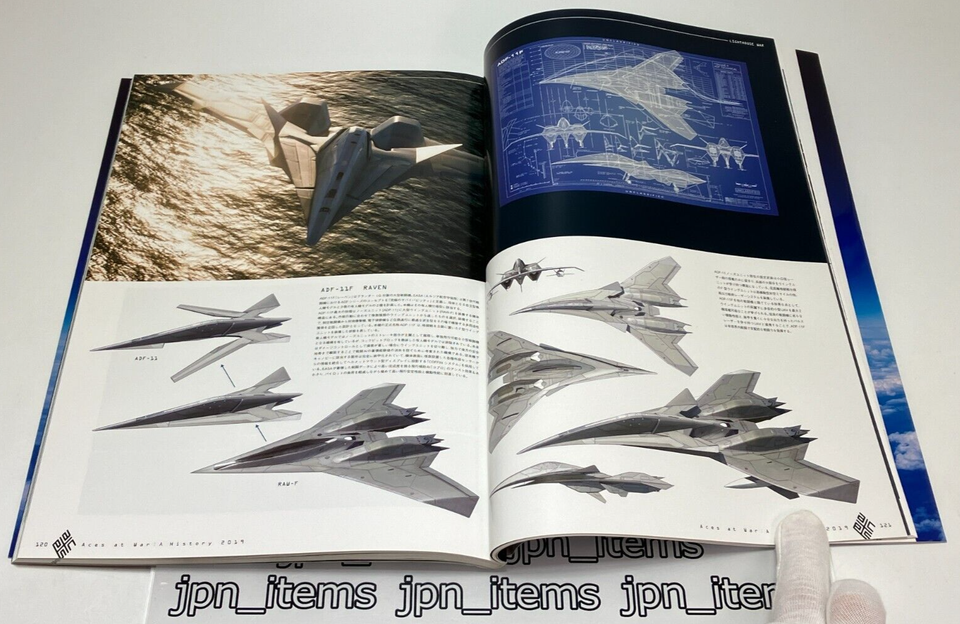ACE COMBAT 7 Collector's Edition Bonus Book ACES at WAR A HISTORY 2019 ...