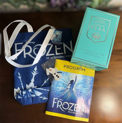 Disney Frozen Broadway - Elsa Coronation Orb Jewelry Box w/Stone Base ...