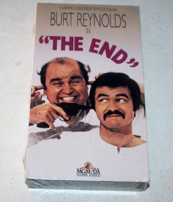 The End (VHS, 1978 Dark Comedy) Burt Reynolds, Dom DeLuise - NEW SEALED ...