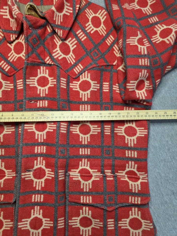 Vintage Ranch Exit Women’s Wool Aztec Patterned Jacket | eBay