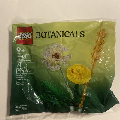 LEGO Botanicals Field Flowers Polybag Set 30701 Yellow Dandelions (77 ...