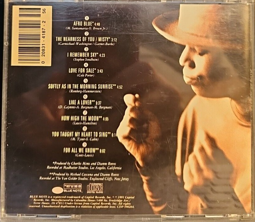 Dianne Reeves "I Remember" CD - 9/13 | eBay