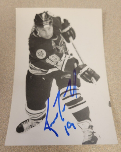 KEVIN MACDONALD SIGNED CHICAGO WOLVES HOCKEY PHOTO POSTCARD AUTOGRAPH ...