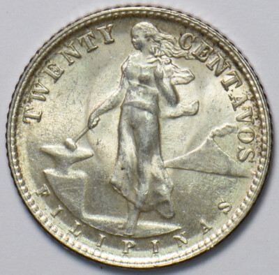 Philippines 1945 20 Centavos Eagle animal 294797 combine shipping | eBay