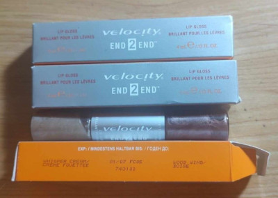 Mary Kay Velocity End-2-End Lip Gloss - Whisper Cream And Wood Wind ...