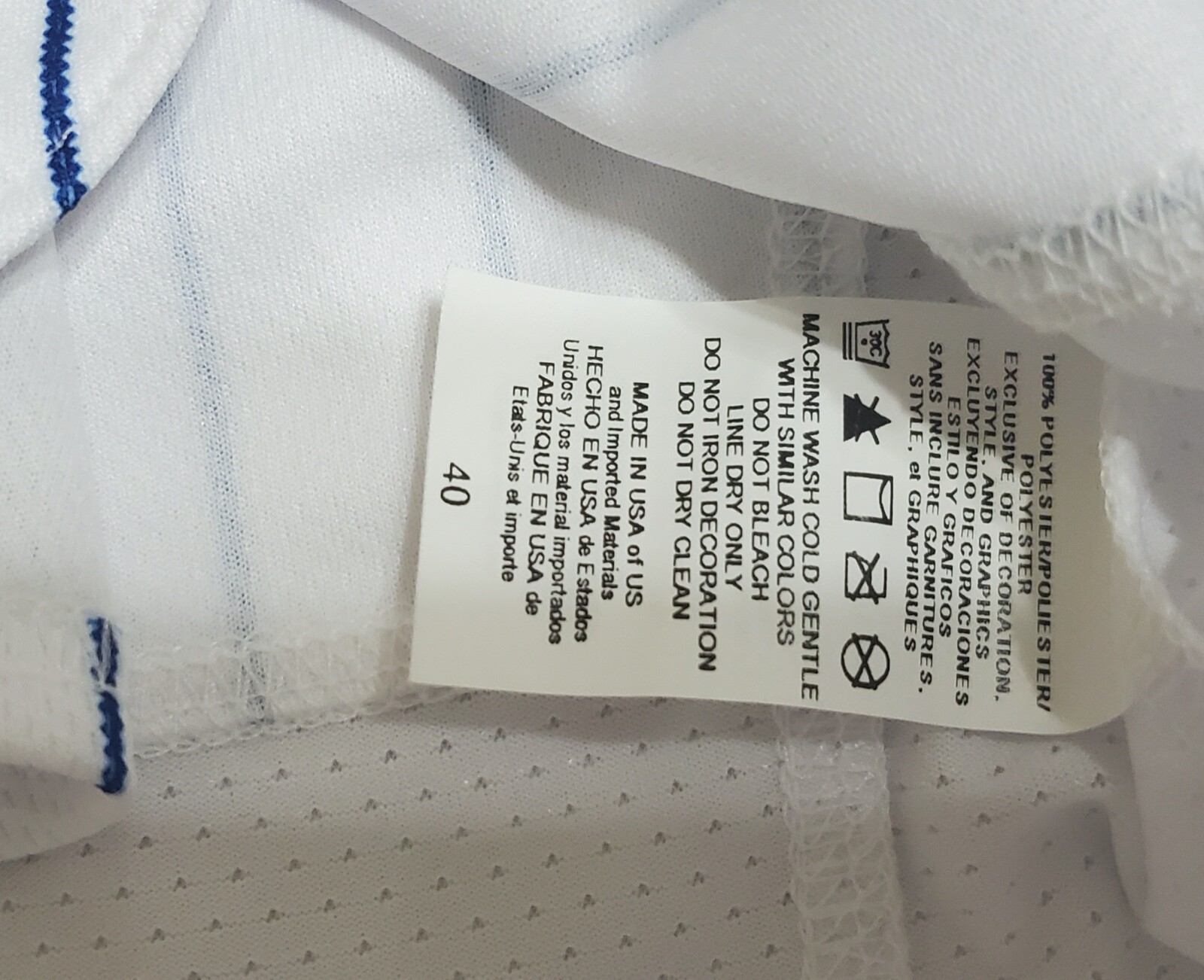 AUTHENTIC MAJESTIC 40 MEDIUM DWIGHT GOODEN FLEX BASE TBTC Jersey | eBay