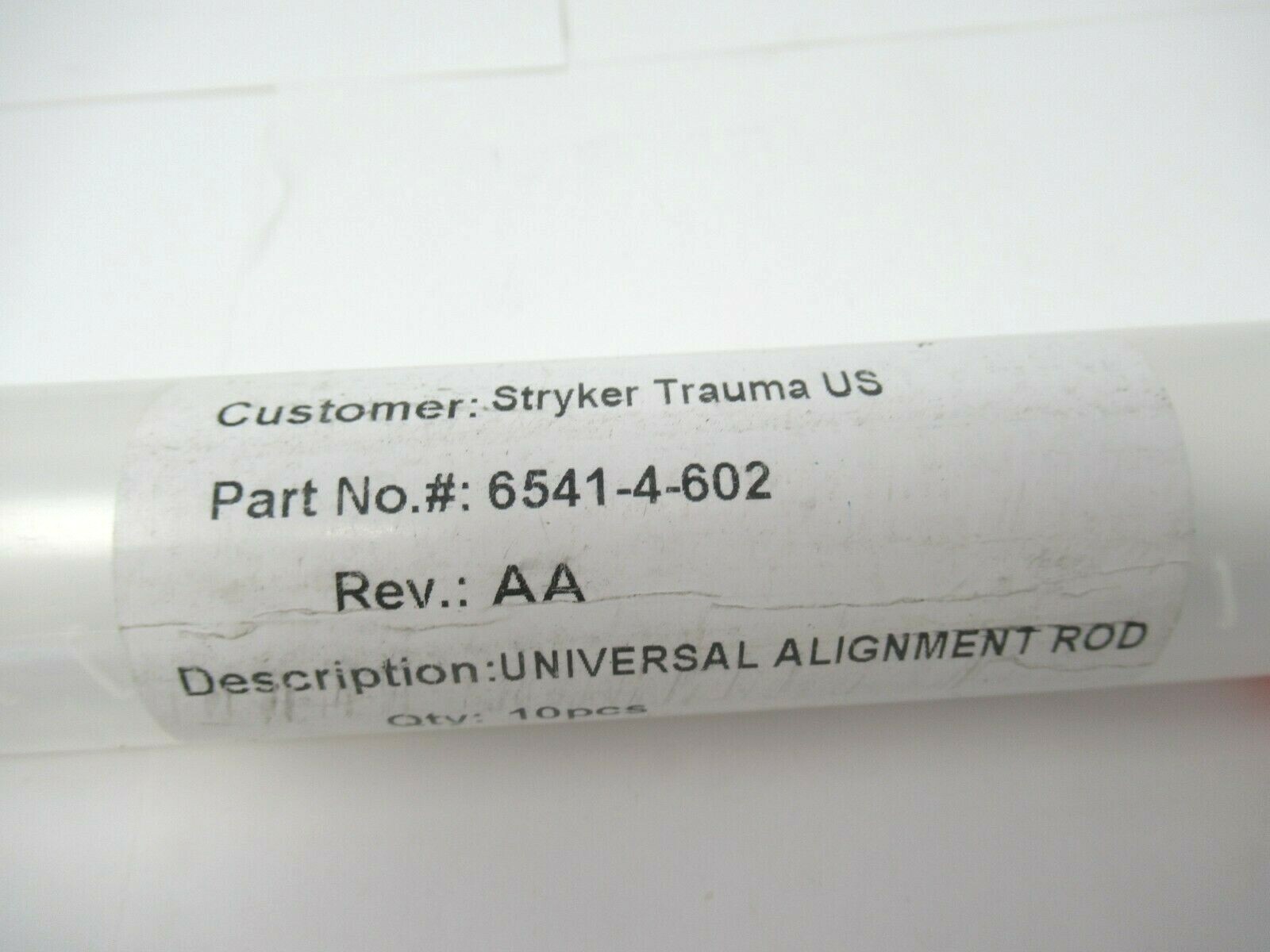 Stryker 6541-4-602 Universal Alignment Rod for sale online | eBay