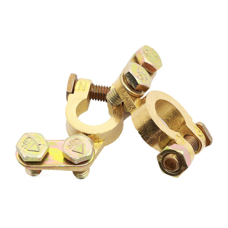 Battery Terminals Auto Battery Cable Terminal Clamp Connector Negative ...