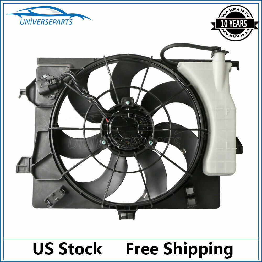 Radiator Cooling Fan for 12-13 Hyundai Accent GL GLS GS Veloster Base ...