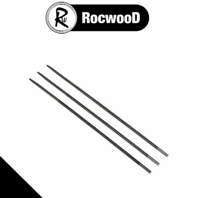3 x 4mm 5/32" Round Chainsaw Saw Chain Files For 3/8 LP 3/8 Picco 91 90 ...
