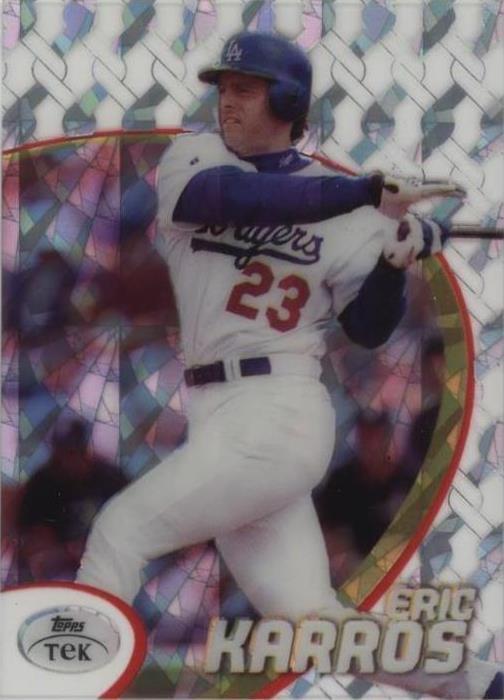 1998 Topps Tek - Eric Karros #11 Pattern 46 Diffractor for sale online ...