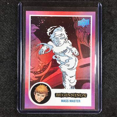 2024 Marvel Beginnings Vol. 2 Series 2 MASS MASTER Flipped FX Red 7/41 ...