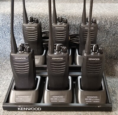 Kenwood TK3402U-K Set of 6 radios CLEAN 450-520 UHF TK3402 5 watt buy 1 ...