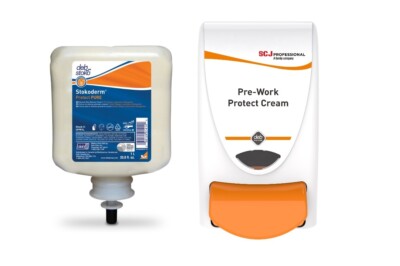 Deb Stokoderm Protect PURE Barrier Cream 1 Litre Cartridge & Dispenser ...