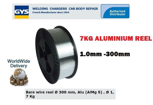 GYS MIG ALUMINIUM 7KG WIRE REEL 1.2mm-300mm TIG FILLER WIRE FOR WELDING ...