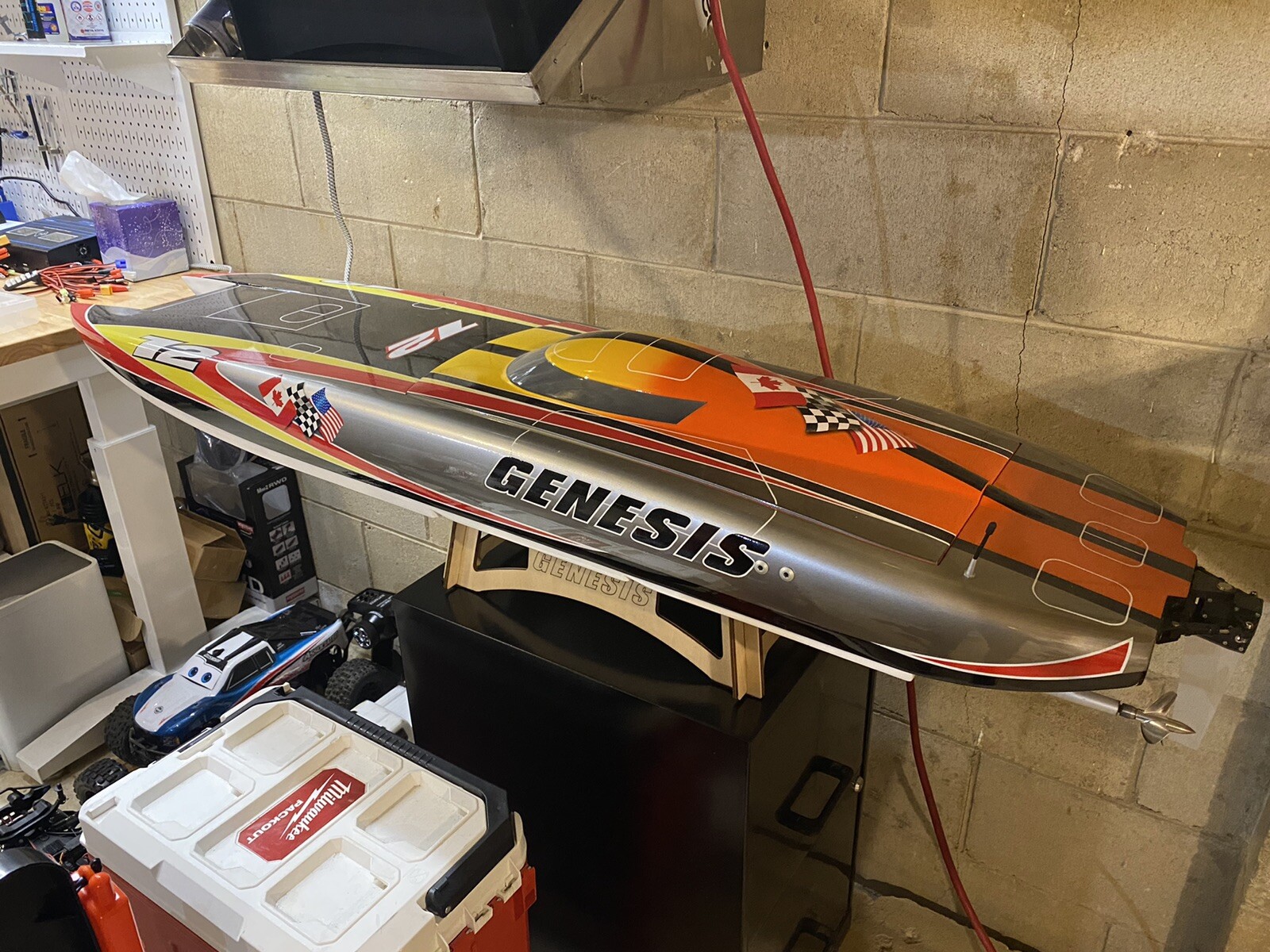 TFL GENESIS 56” FE Rc Catamaran Rtr With All Electronics & Extras. 82 ...