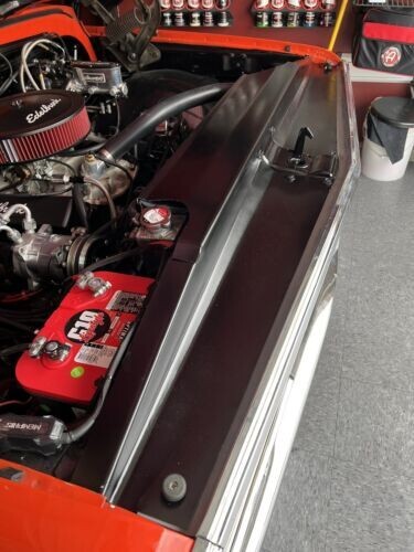 Radiator Filler Panels Smooth Steel Fits 1969-72 Chevy/GMC C10 3-PC ...