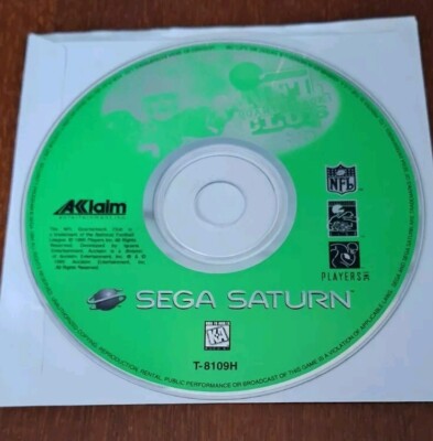 NFL Quarterback Club 96 (Sega Saturn) Disc Only 21481820376| eBay