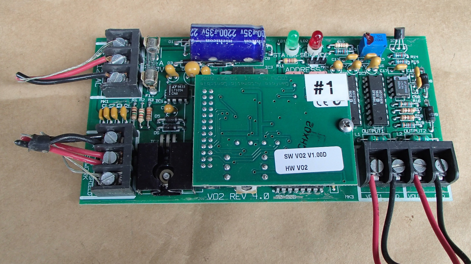 DANFOSS V02 VO2 VARIABLE OUTPUT BOARD Used T/O D35 | eBay