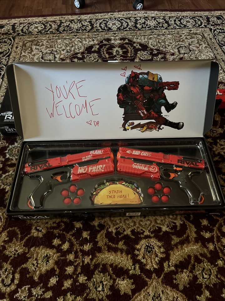 NERF Rival Deadpool Kronos XVIII-500 Pistol Set - E0861US20 And Apollo ...