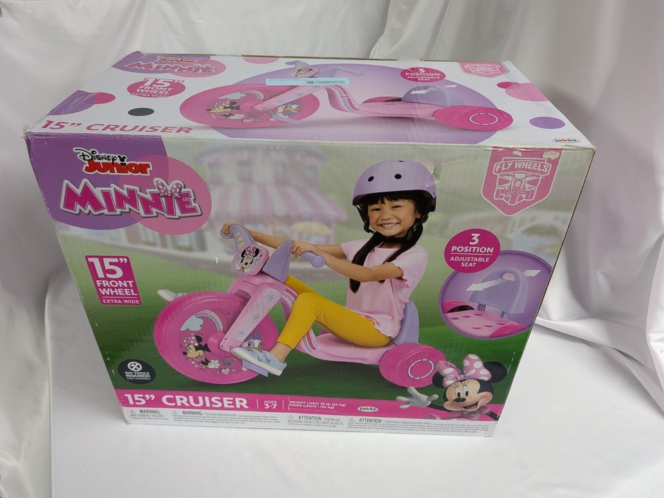 Minnie Mouse 15" Fly Wheel Cruiser Tricycle Bike 192995612044| eBay