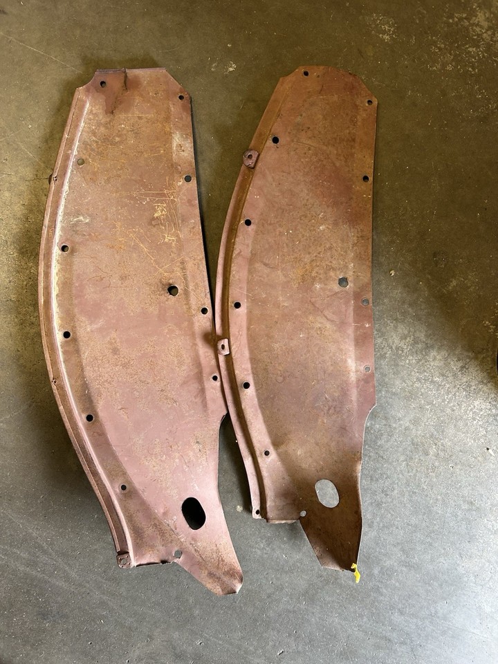1935 1936 Ford Truck INNER FRONT FENDER PANELS Original pair 1/2 ton ...