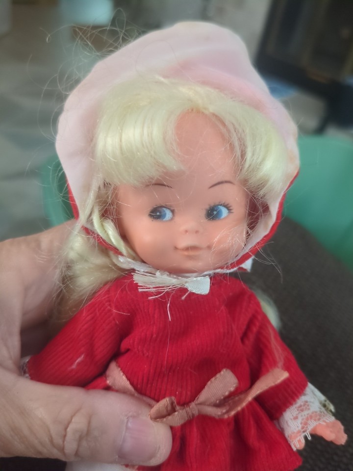 1960's Vintage Pair Doll Side Glancing Eyes Chubby Belly 7" Cuties | eBay