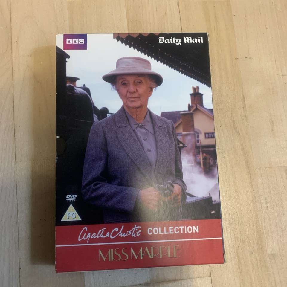 Agatha Christie DVD Collection Miss Marple & Poirot Daily Mail Promo ...