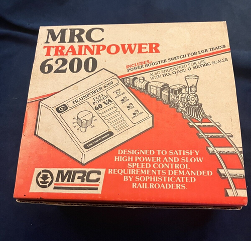 new old stock MRC Trainpower 6200 transformer power booster for LGB ...