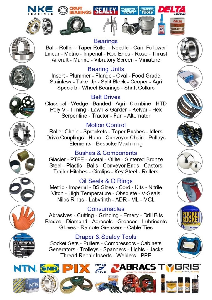 2 PCS 309726 bearings, for trailers Alko 605124, Knott 45887.10 ...