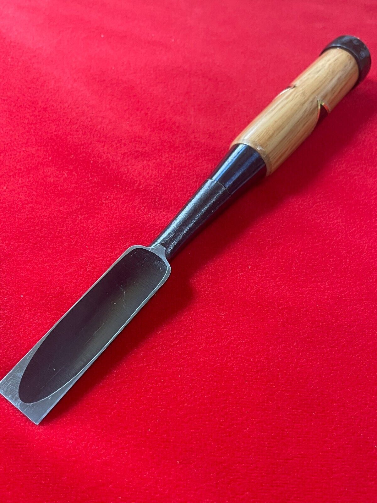 Japanese chisel dovetail Shinogi nomi 鎬鑿18mm Blue Steel#2 羽生康 | eBay