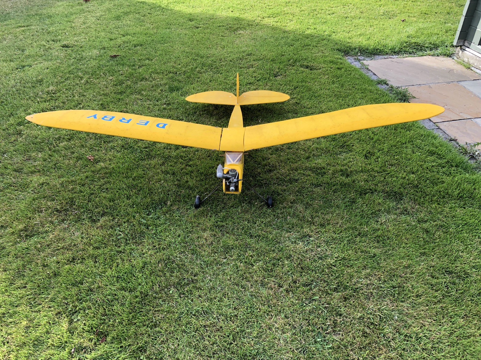 Radio Control Air Plane Balsa Vintage Airframe Only Maybe Scram 1938 ...