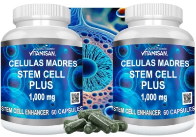 MADRE CELL- 1000 MG- STEM CELL 120 CAPSULES VITAL PLUS CELULAS MADRES ...