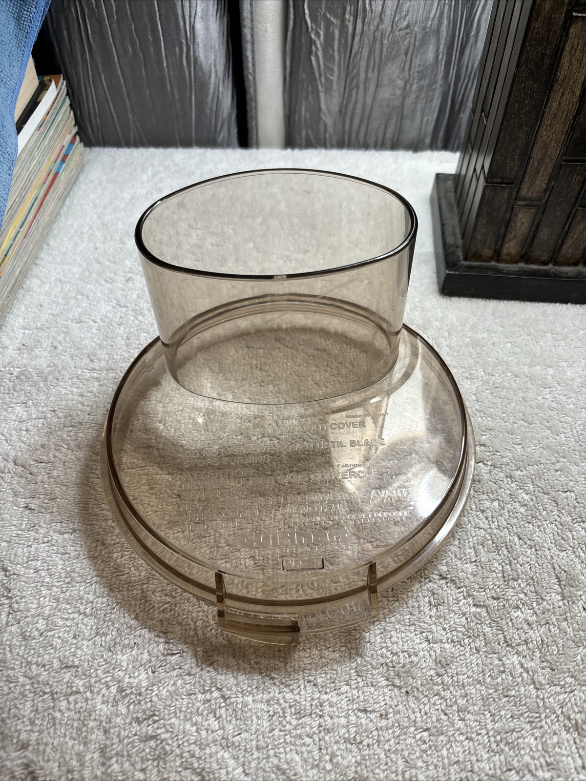 Cuisinart DLC-7 Food Processor Center Lid Cover Replacement DLC-017B ...