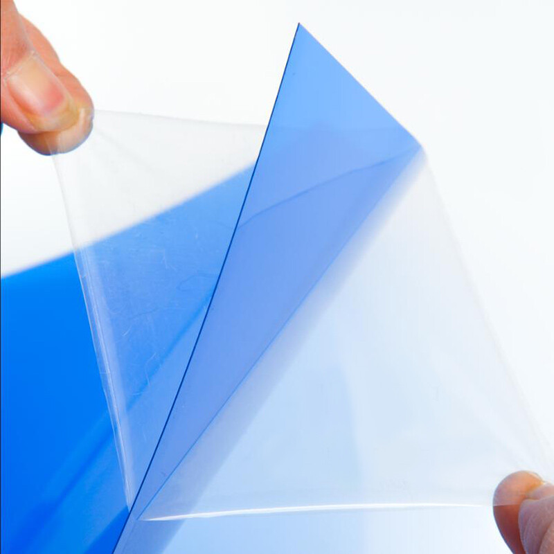 A4 Flexible PVC Plastic Sheets Transparent Gel DIY Craft Film Lighting ...