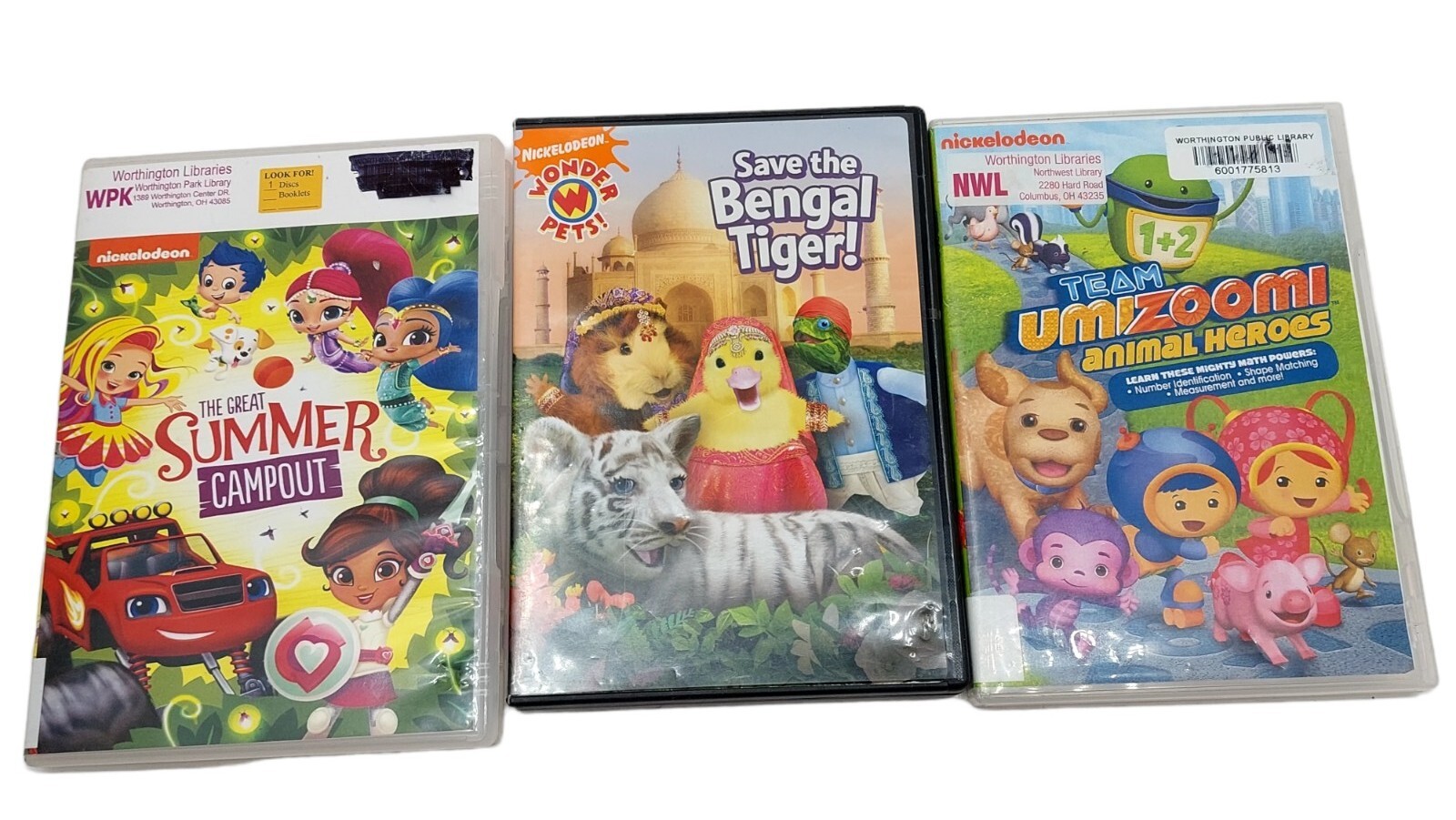 Nickelodeon Dvd Lot of 3 ex library team | Grelly USA