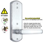 Full Size All-Weather Mechanical Keyless Door Lock Code Keypad Entry ...