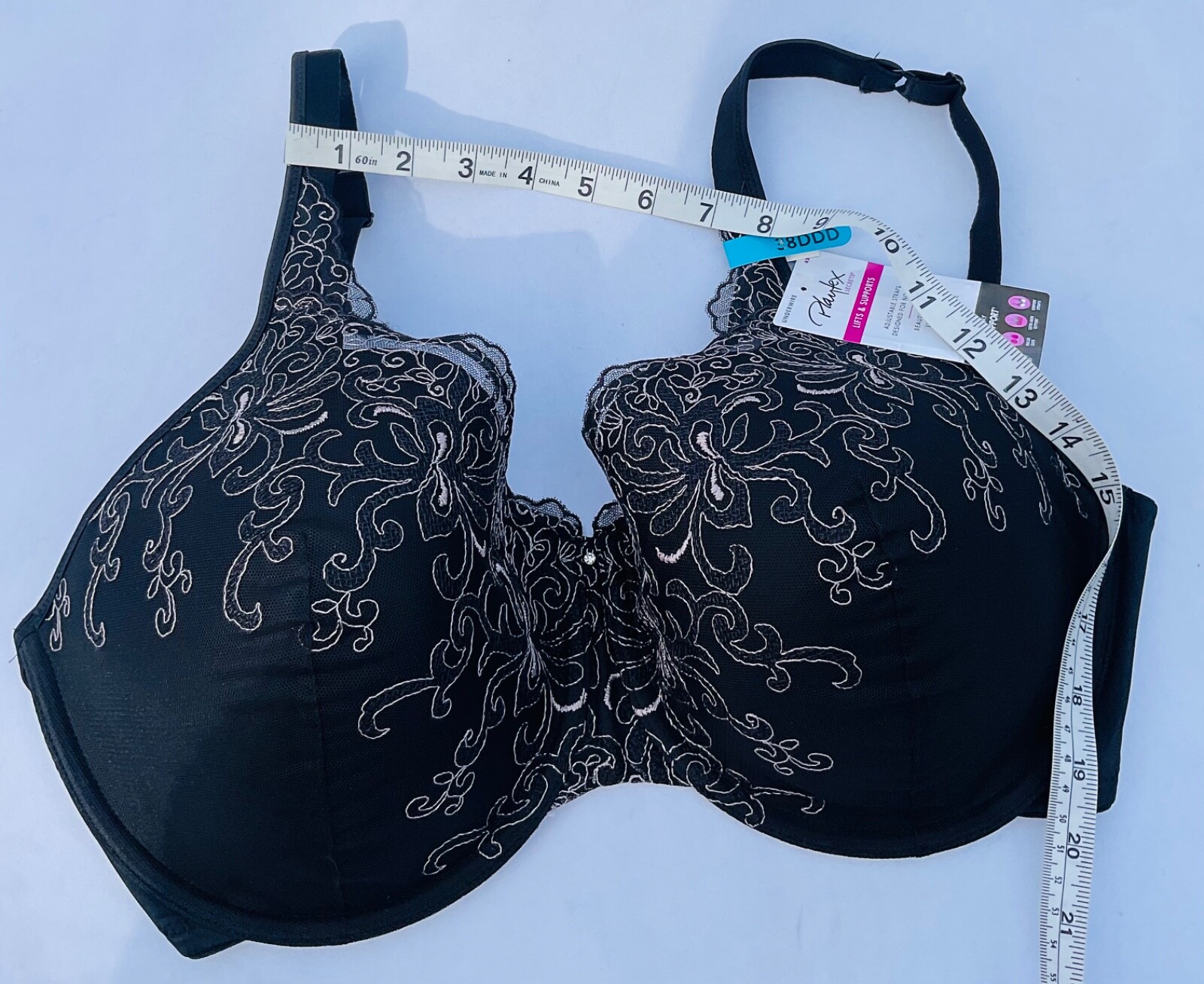 NEW Playtex Secrets Beautiful Lift W/Embroidery Underwire Bra US4513 ...