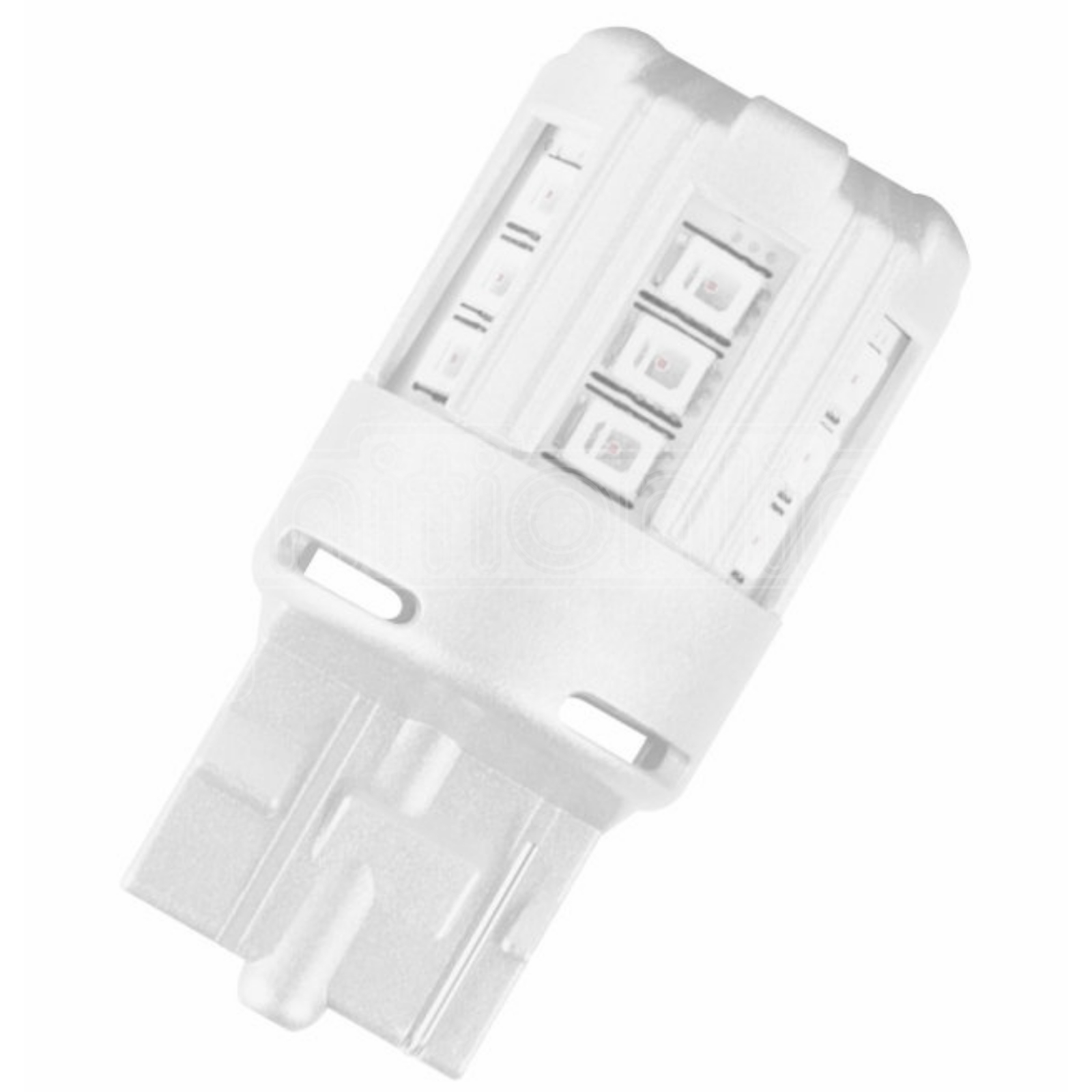 Osram LED Retrofit 582 W21V 3W Red Brake Light Wedge Bulbs W3x16d Car ...