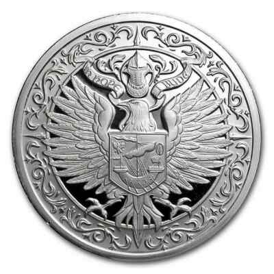 Destiny Coin Knight: The Raven - 2 oz .999 FINE Silver Round - IN STOCK ...