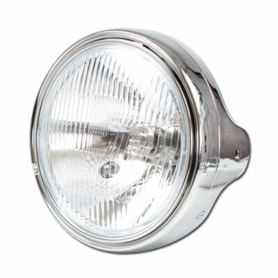 Chrom Scheinwerfer H4 Ducati Monster 400 600 620 695 700 750 chromed ...