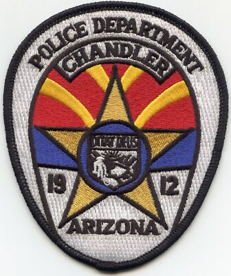 CHANDLER ARIZONA AZ Police Department POLICE PATCH | eBay