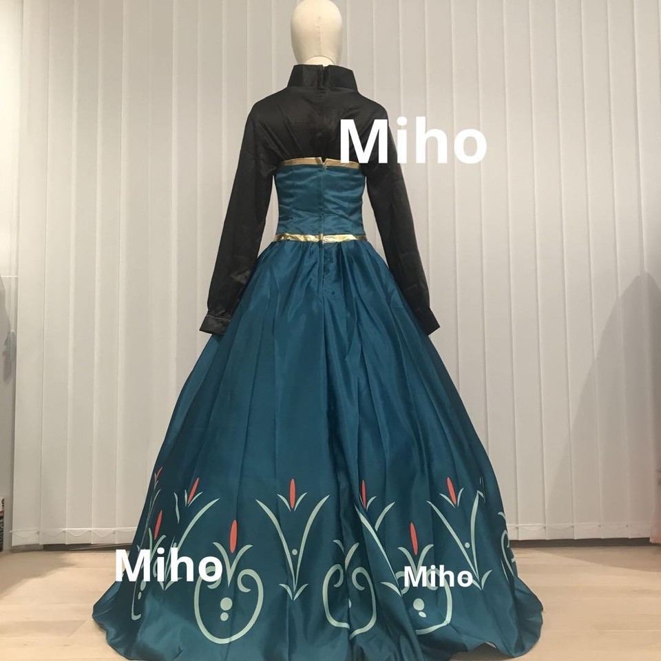Disney Frozen Elsa Coronation Dress D Halo Costume Masquerade #647f5a ...