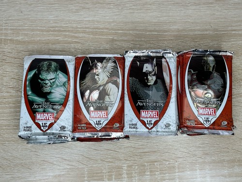 19pc Vs System Marvel The Avengers Booster Pack Lot – English TCG CCG ...