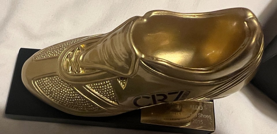 Cristiano Ronaldo Golden Boot (Miniature replica of the Golden Boot) | eBay