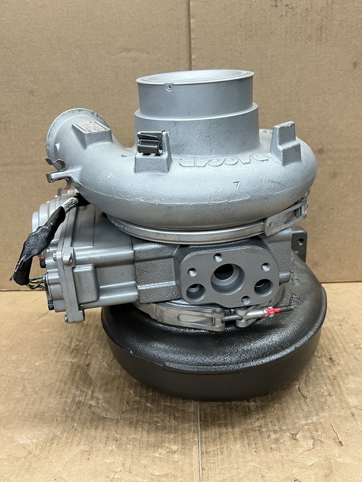 Holset OEM PACCAR HE500VG Turbocharger WITH VGT ACTUATOR For MX13 EPA ...