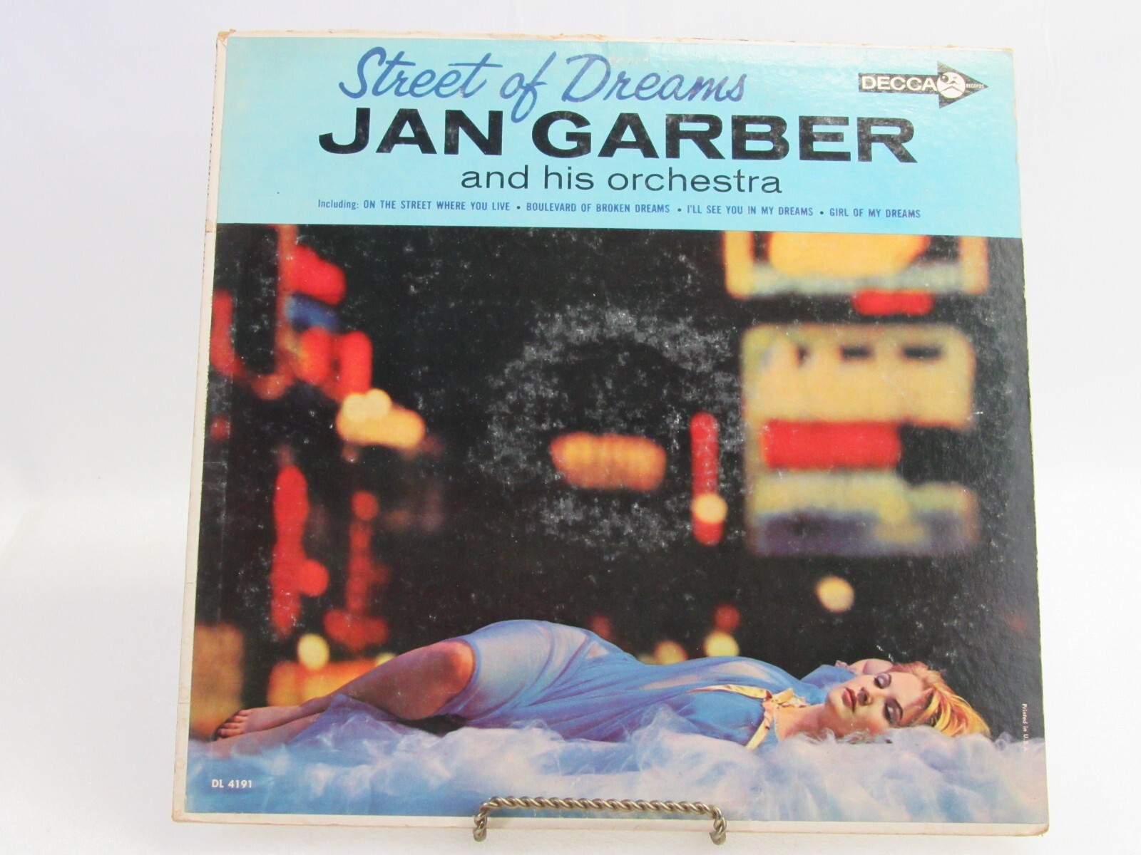 Jan Garber And His Orchestra Street Of Dreams Vinyl LP Decca DL 4191 ...