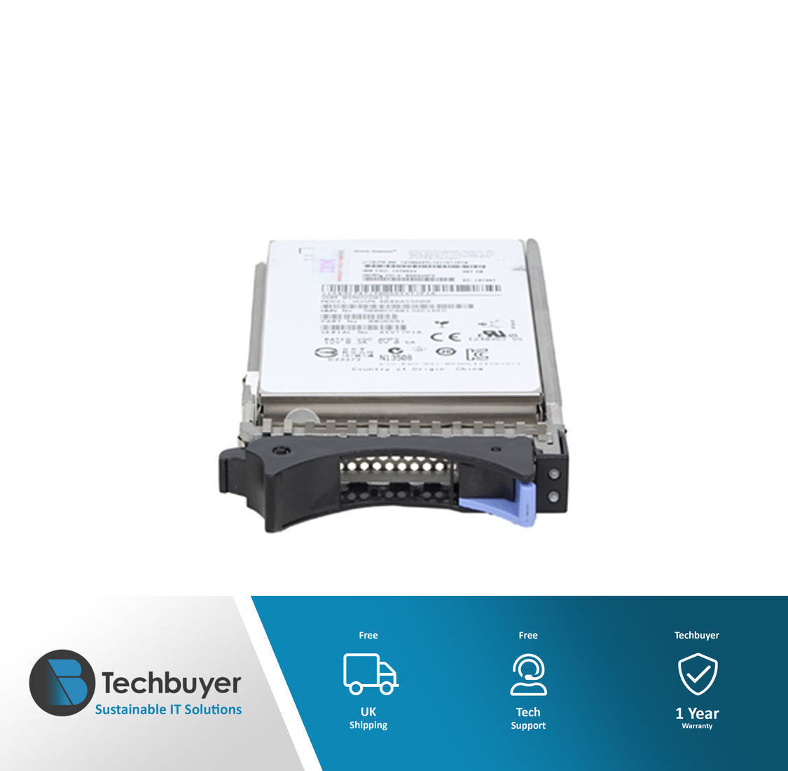 IBM 387GB SAS Solid State Drive MLC 3Gbps 2.5inch SSD - 74Y9524 for ...